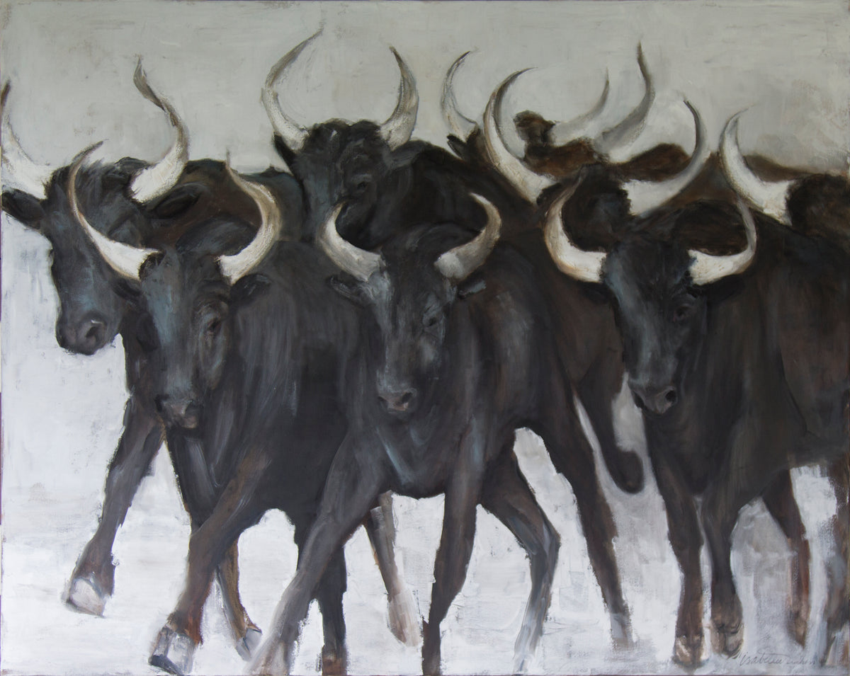 BULLS & BUFFALOS – Isabelle Truchon • The Art of Isabelle Truchon ...
